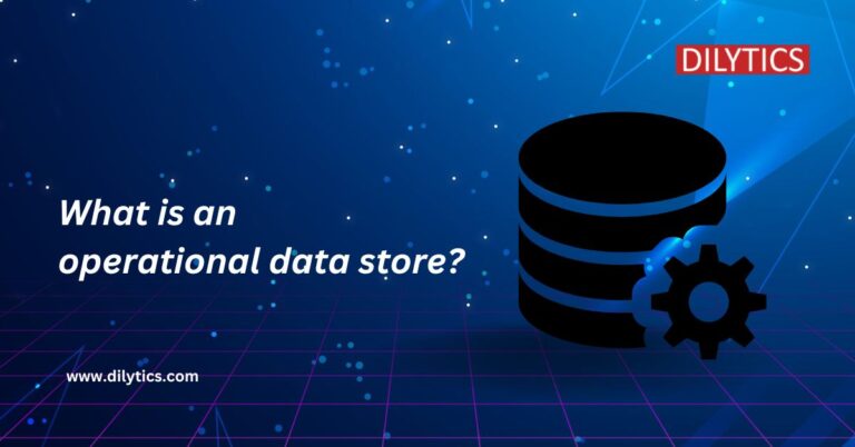 What is an operational data store?